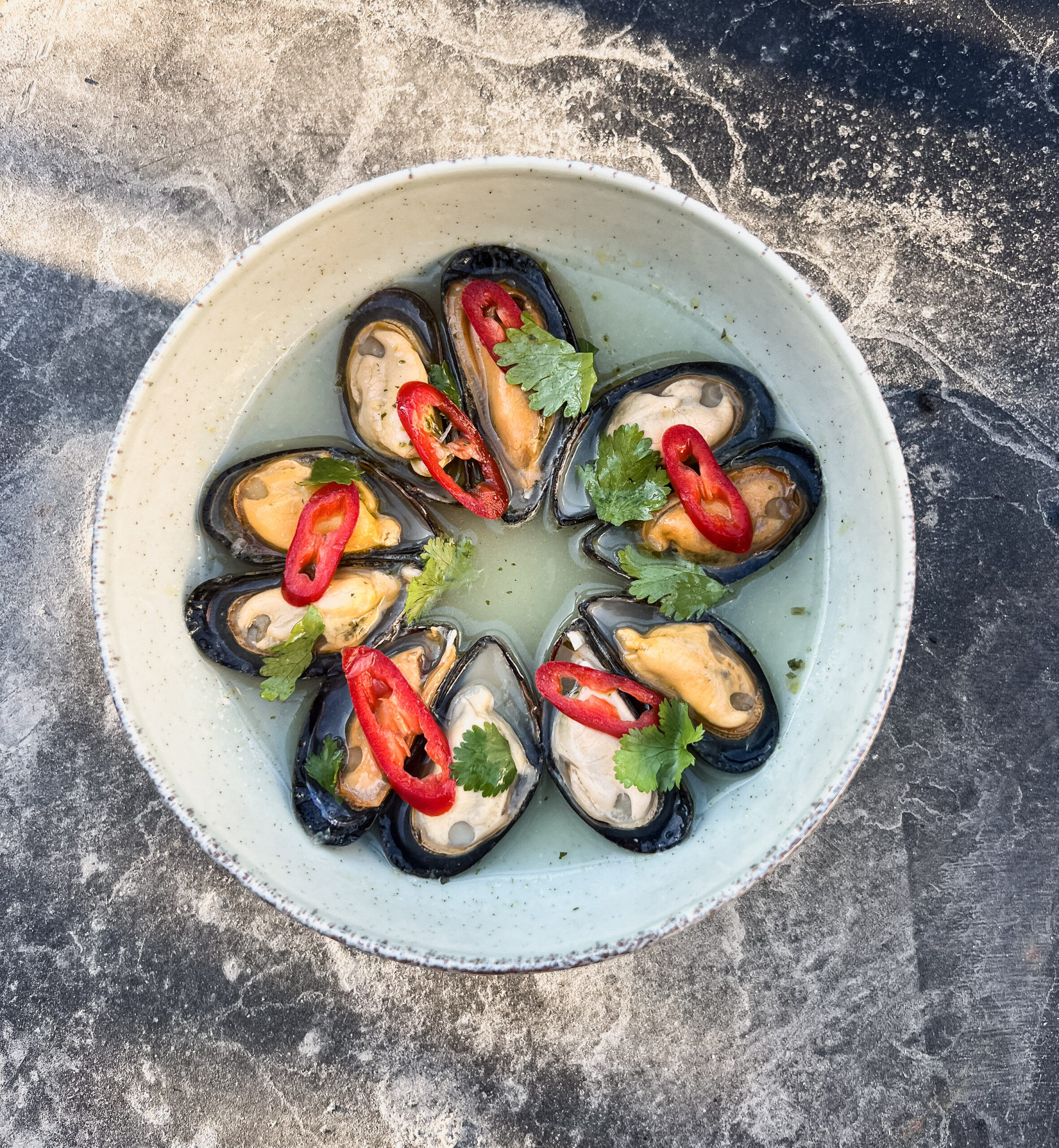 Mussel ceviche - Premier Seafarmers by Nature